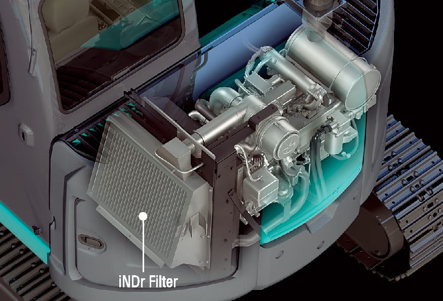 Kobelco | New Cooling System For SR Excavators