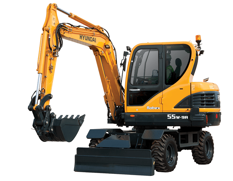 Hyundai Wheeled Excavators | Tracey Road Equipment