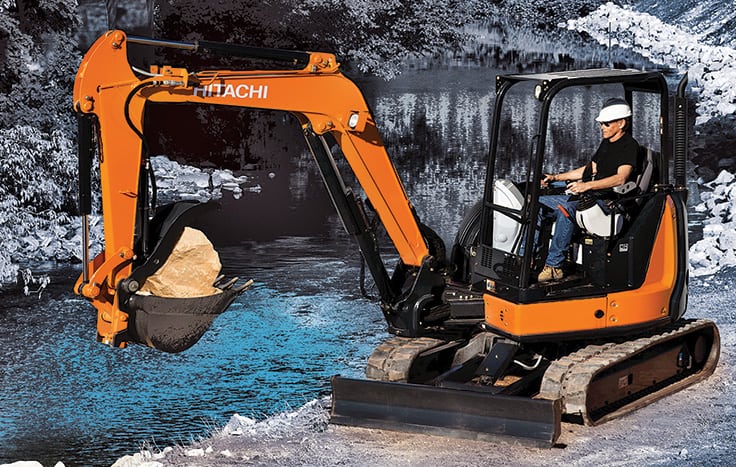 Hitachi Compact Excavators | Tracey Road Equipment