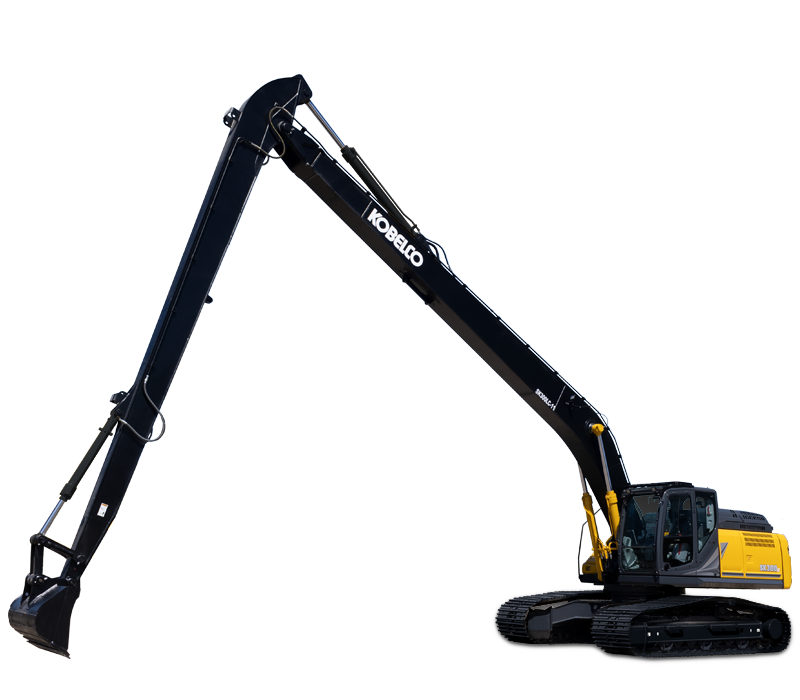 Kobelco Long Reach Excavators | Tracey Road Equipment