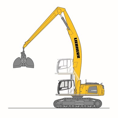 Liebherr Electric Material Handlers | Tracey Road Equipment