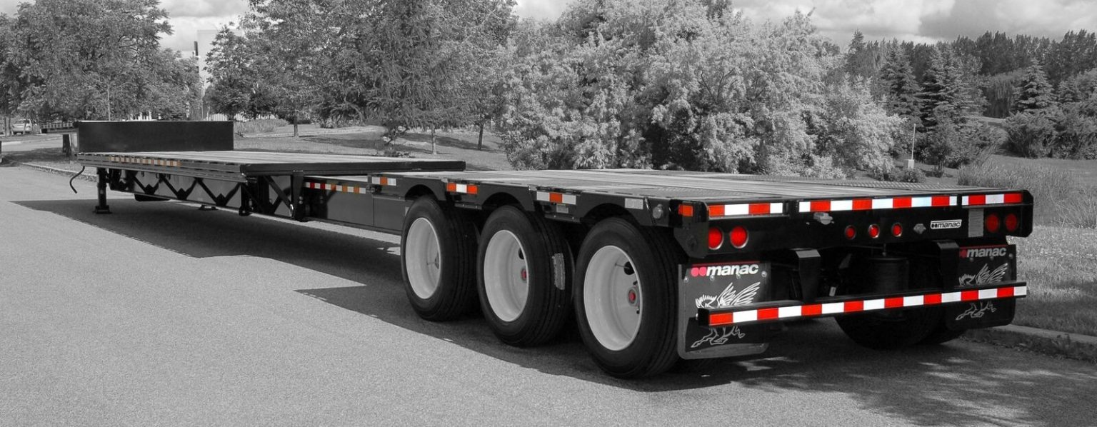 Manac Drop Deck Trailers | Tracey Road Equipment