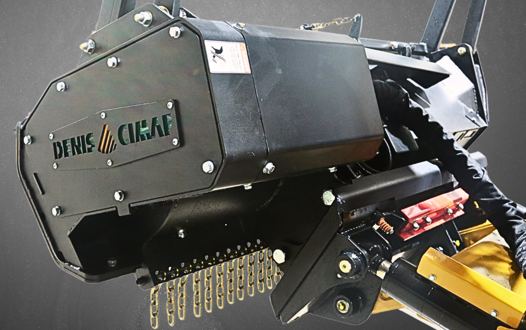 RECLAIM UNTILLED LAND WITH THE DXF MULCHING ATTACHMENT FROM DENIS CIMAF