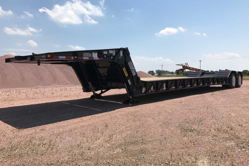 Load King Folding Gooseneck Trailers | Tracey Road Equipment